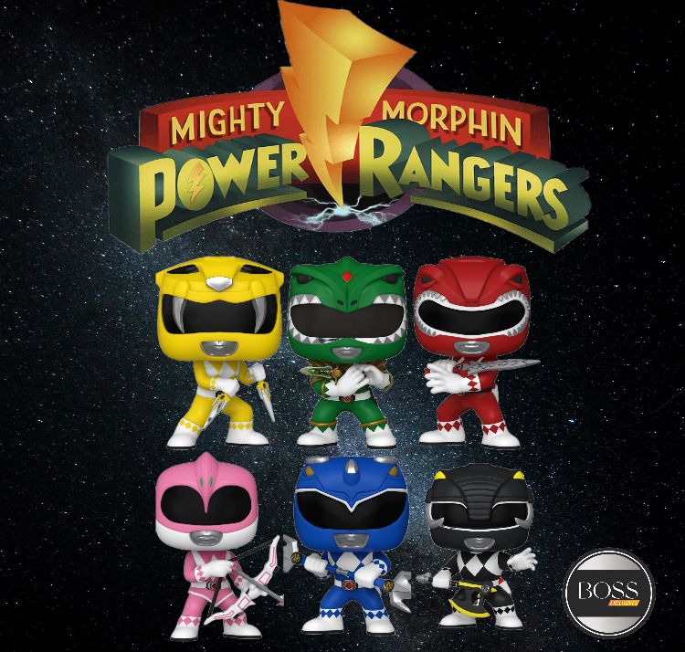 Funko Pop! Mighty Morphin Power Rangers 30th Anniversary, Hobbies & Toys, Toys & Games on Carousell