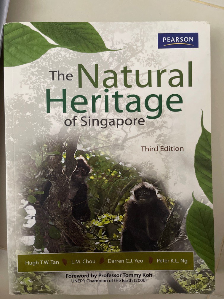 GES1021 / GESS1016 Natural Heritage of Singapore Textbook and Notes ...