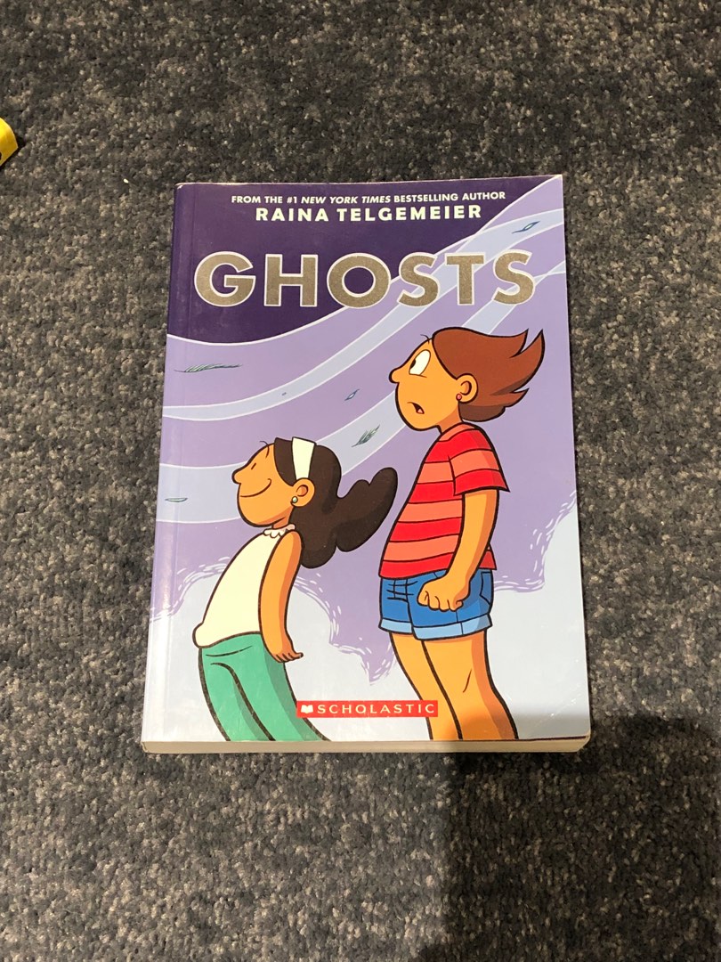 Ghosts by Raina Telgemeier, 興趣及遊戲, 書本 & 文具, 兒童書籍 - Carousell