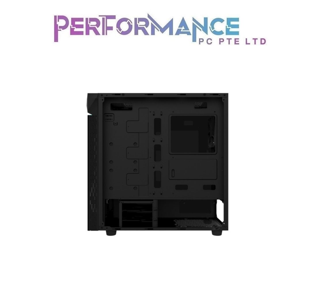 GIGABYTE C200 GLASS GBT ATX Chassis with 4mm Black Tempered Glass Side ...