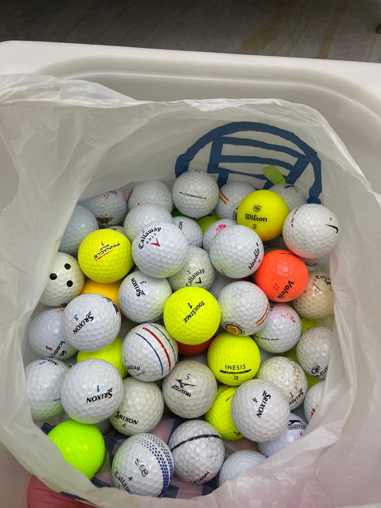 Set of 20 Golf Balls random brands, Sports Equipment, Sports & Games ...