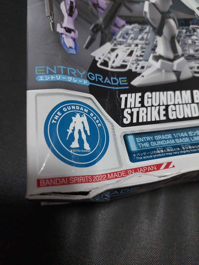 Gundam Base Strike gundam Painting model EG 1/144 Gunpla Model kit ...