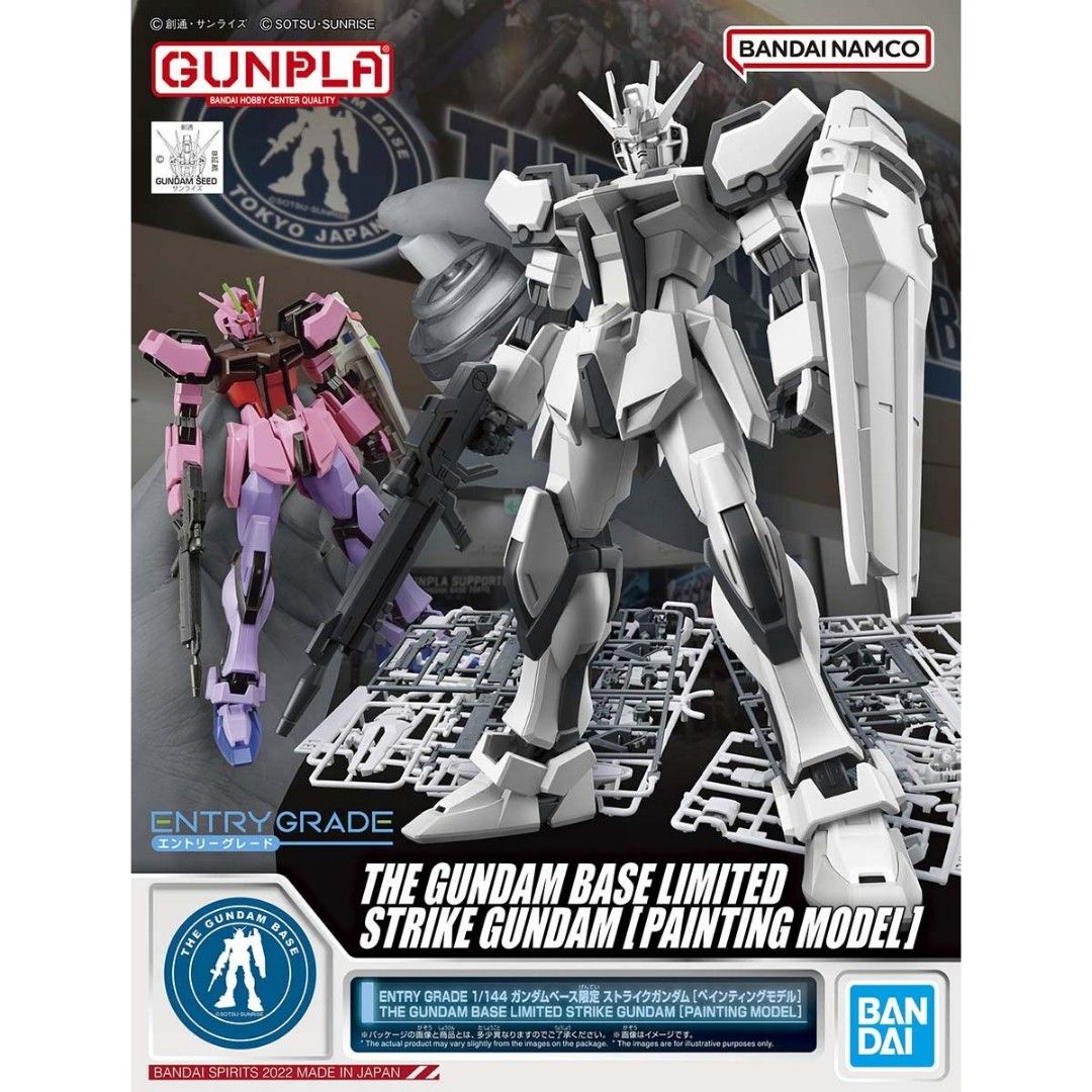Gundam Base Strike gundam Painting model EG 1/144 Gunpla Model kit ...