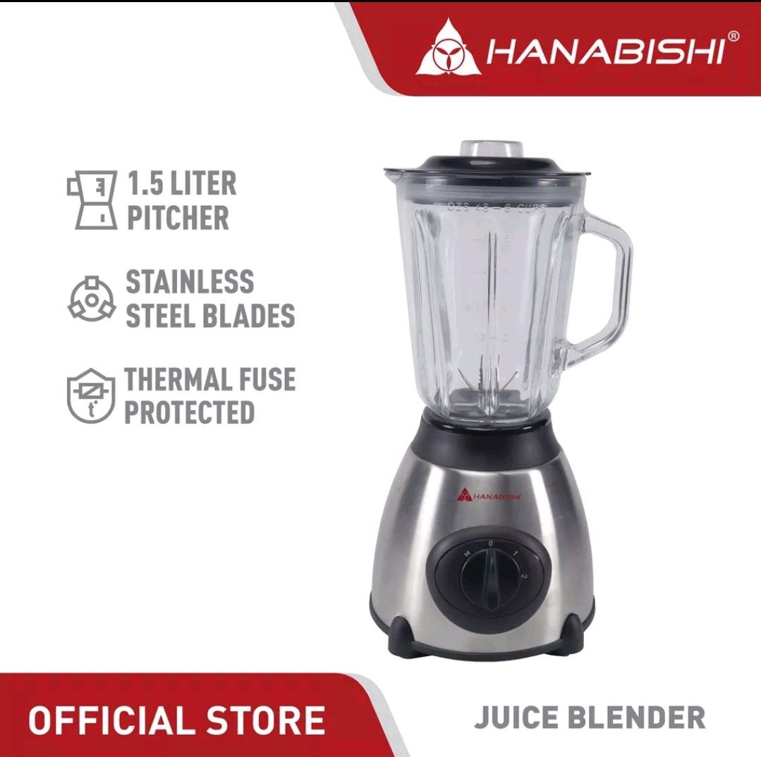 Hanabishi Super Blender HJB123 1.5L with Box, TV & Home Appliances ...