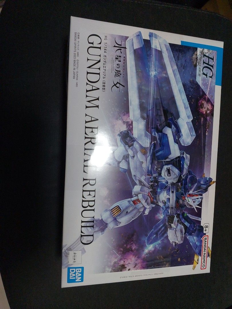 HG Gundam Aerial rebuild 1/144 Model kit Gunpla Mobile suit Gundam the ...