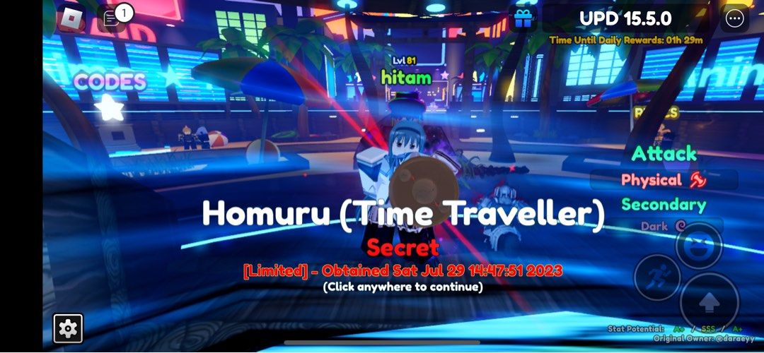 homura anime adventure, Video Gaming, Video Games, Others on Carousell