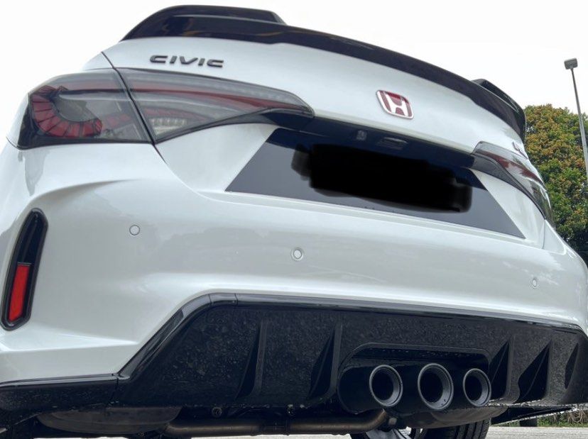 Honda Civic FE Type r FL5 bodykit / front lip side skirt rear diffuser thai set / 11th Gen yofer ...