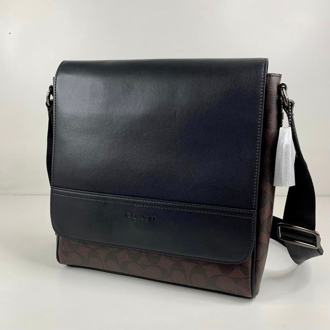 Houston Map Bag In Signature Canvas, Men's Fashion, Bags, Sling Bags on ...