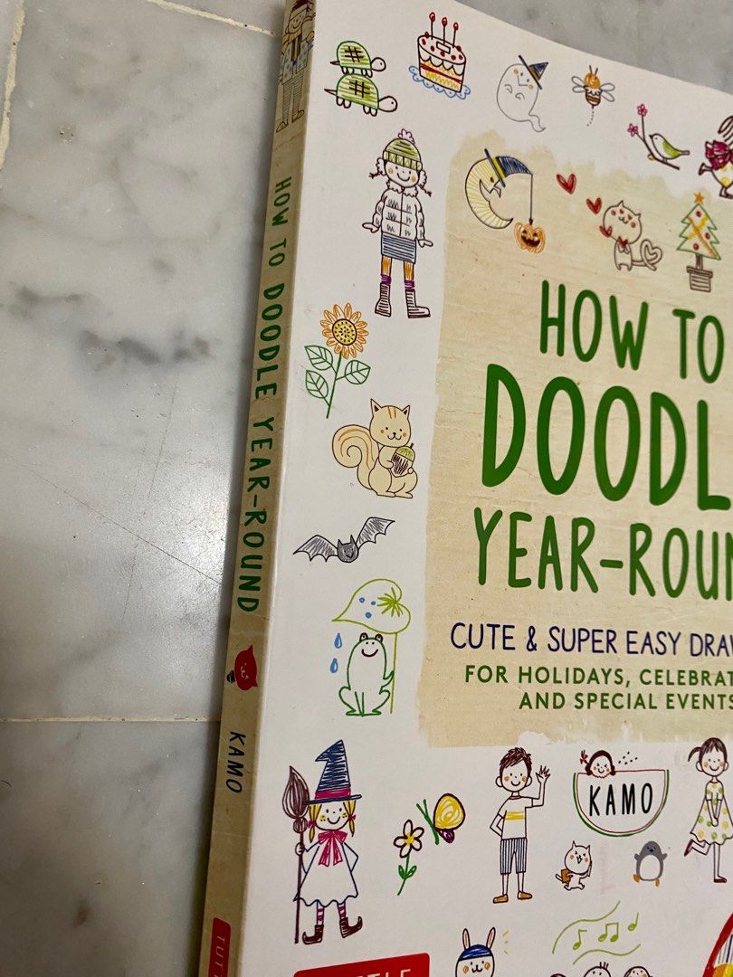 How to doodle year-round, Hobbies & Toys, Books & Magazines, Children's ...