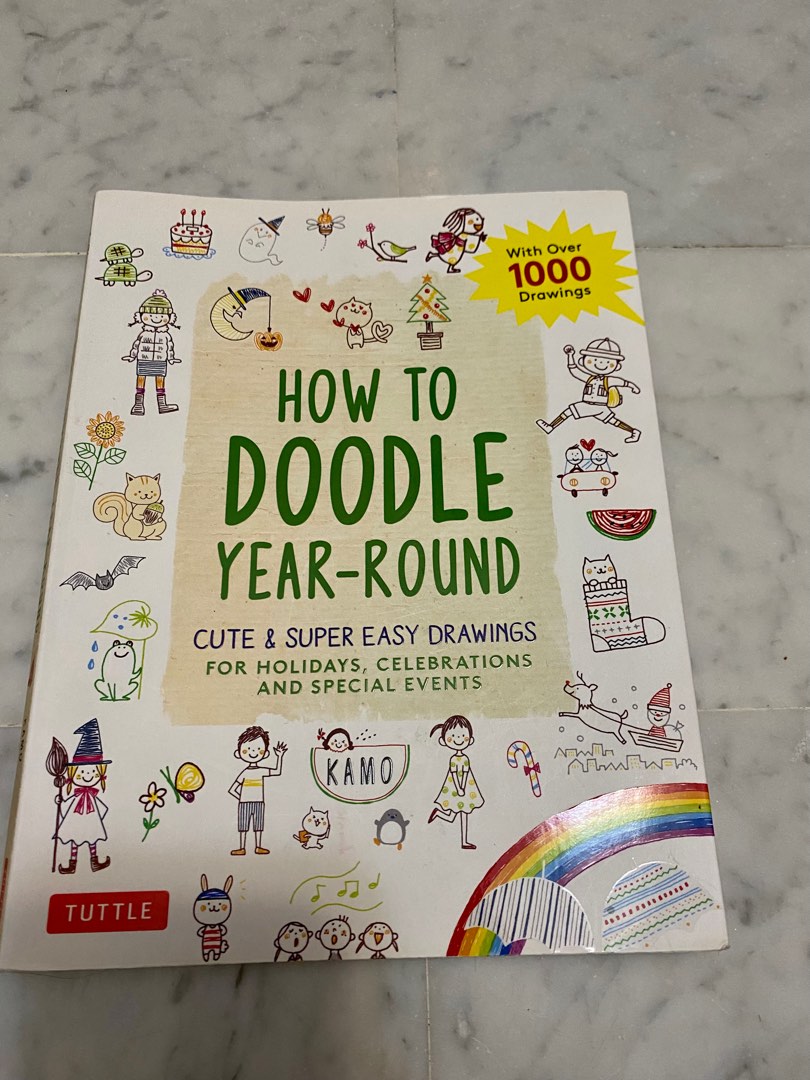 How to doodle year-round, Hobbies & Toys, Books & Magazines, Children's ...
