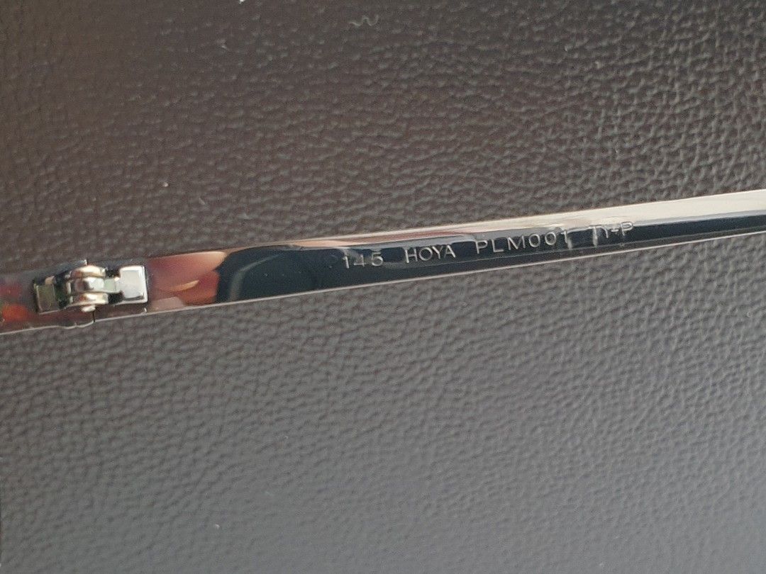 Hoya Aviator Titanium Eyeglass Frame, Men's Fashion, Watches ...