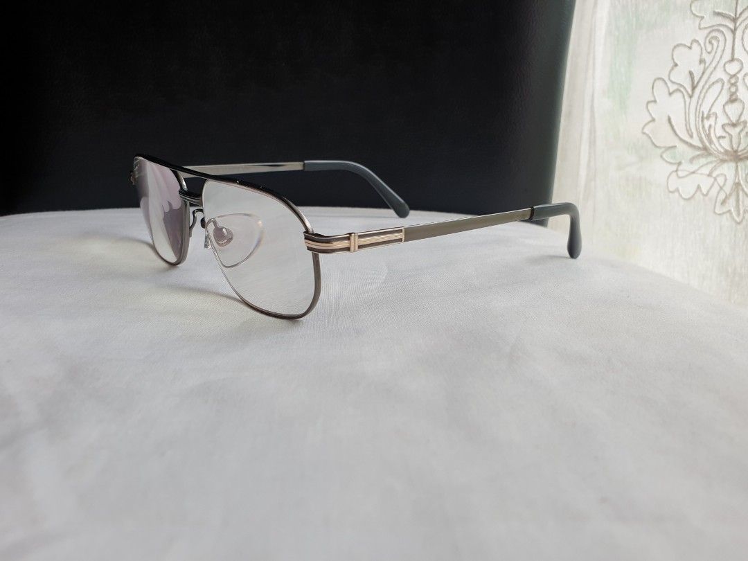 Hoya Aviator Titanium Eyeglass Frame, Men's Fashion, Watches ...