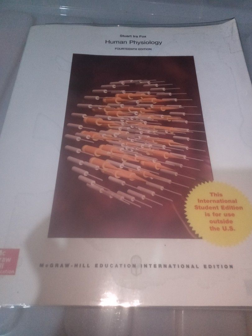 Human Physiology Stuart Ira Fox 14th Edition, Hobbies & Toys, Books ...