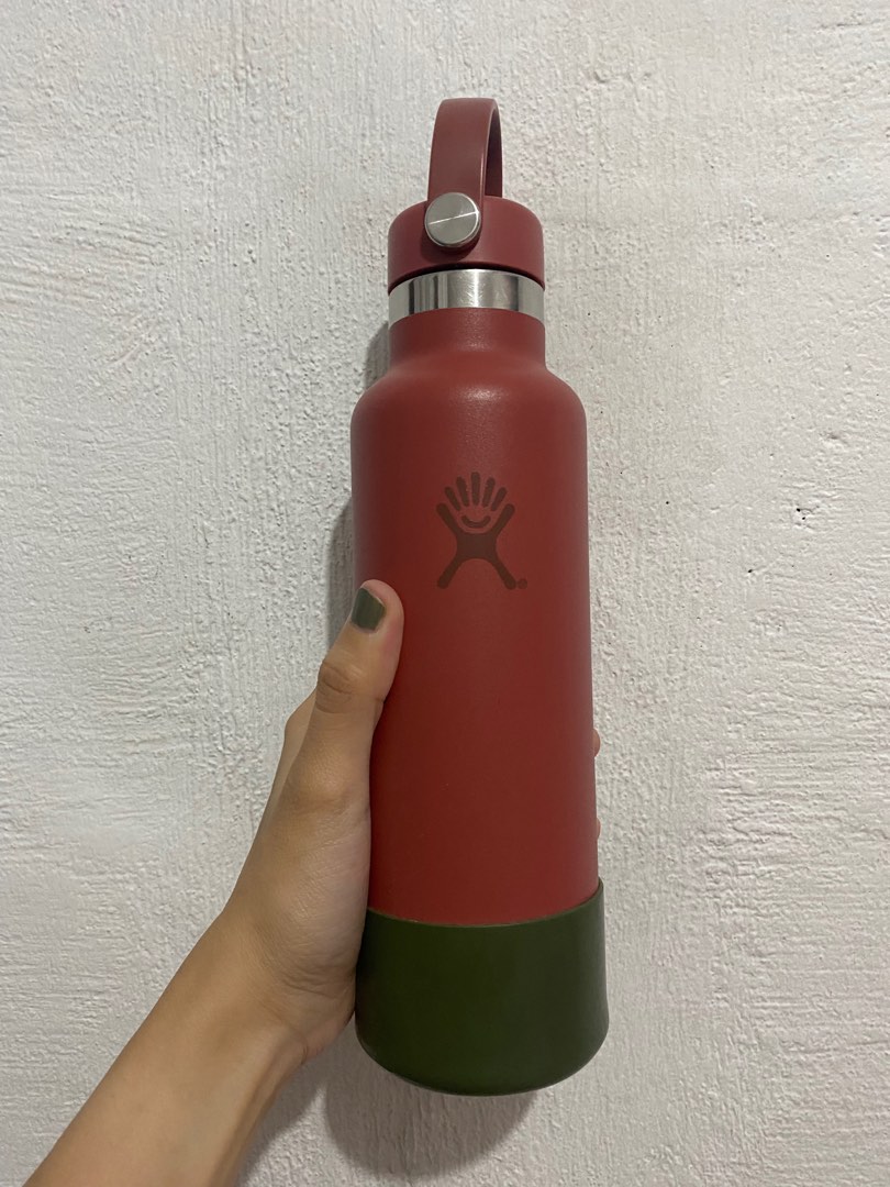 Hydro Flask Skyline Series Water Bottle, Flex Cap - 18 oz, Brick on ...