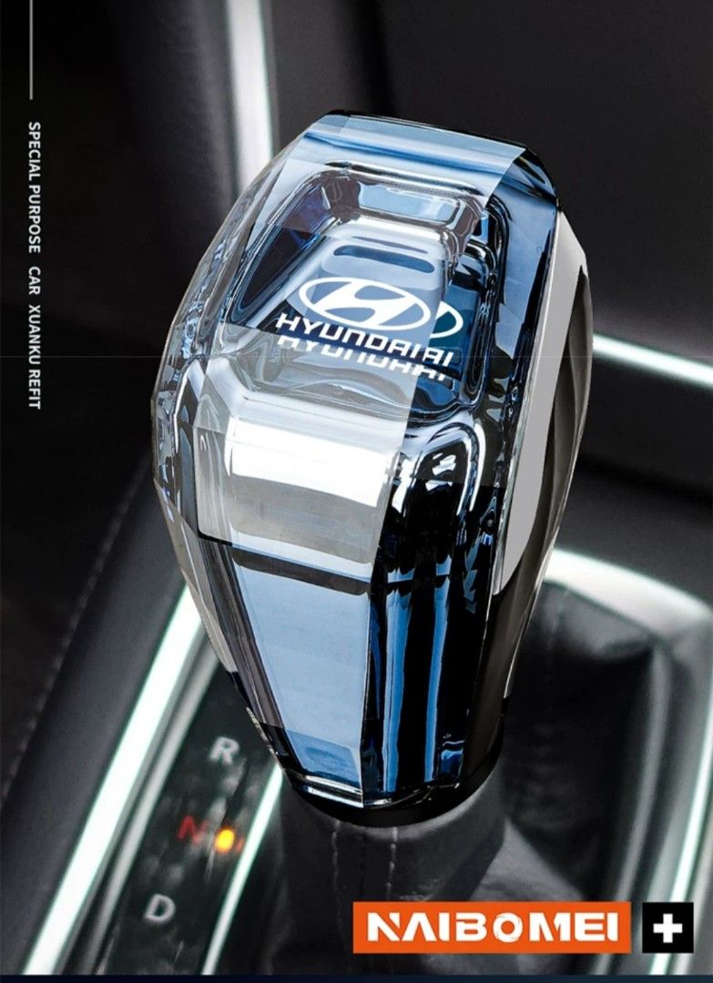 Hyundai elantra ad crystal led shift knob, Car Accessories, Accessories on Carousell