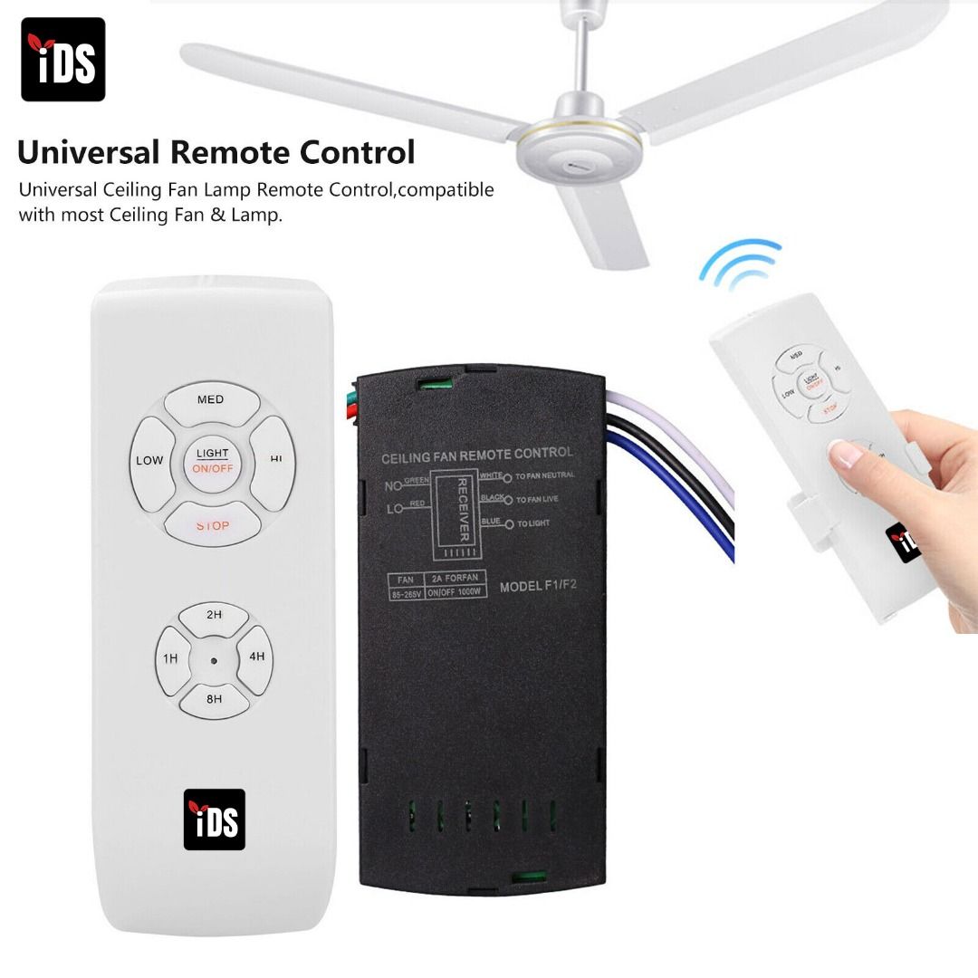 Universal Wireless Ceiling Fan Remote Control Kit | Shelly Lighting