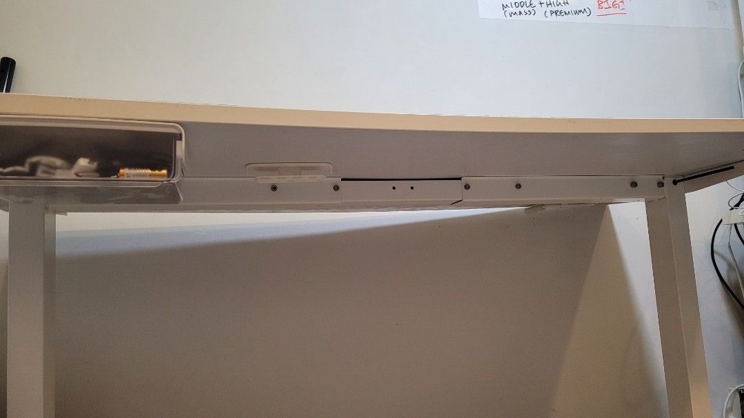 IKEA Height Adjustable Table 160 x 80 x 70, Furniture & Home Living ...