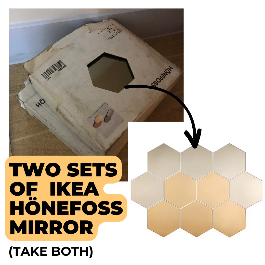Ikea Honefoss Mirror 2 boxes 20 pcs on Carousell