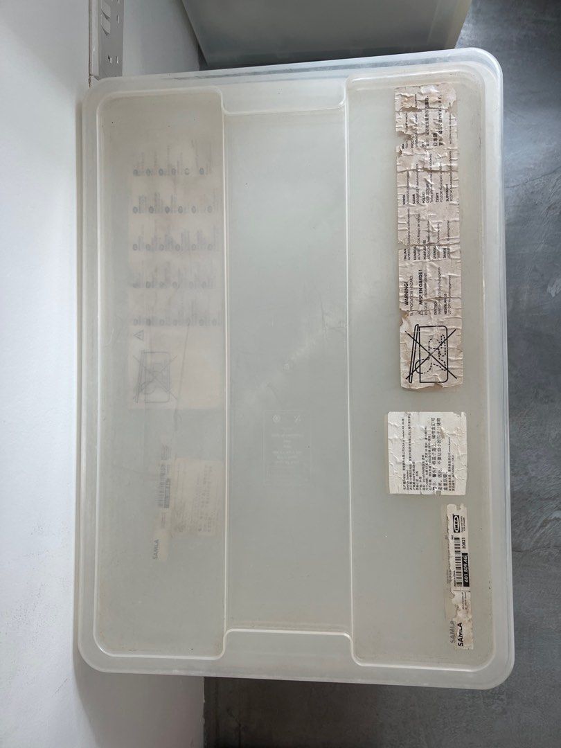 3x IKEA SAMLA Storage Box, Furniture & Home Living, Home Improvement ...