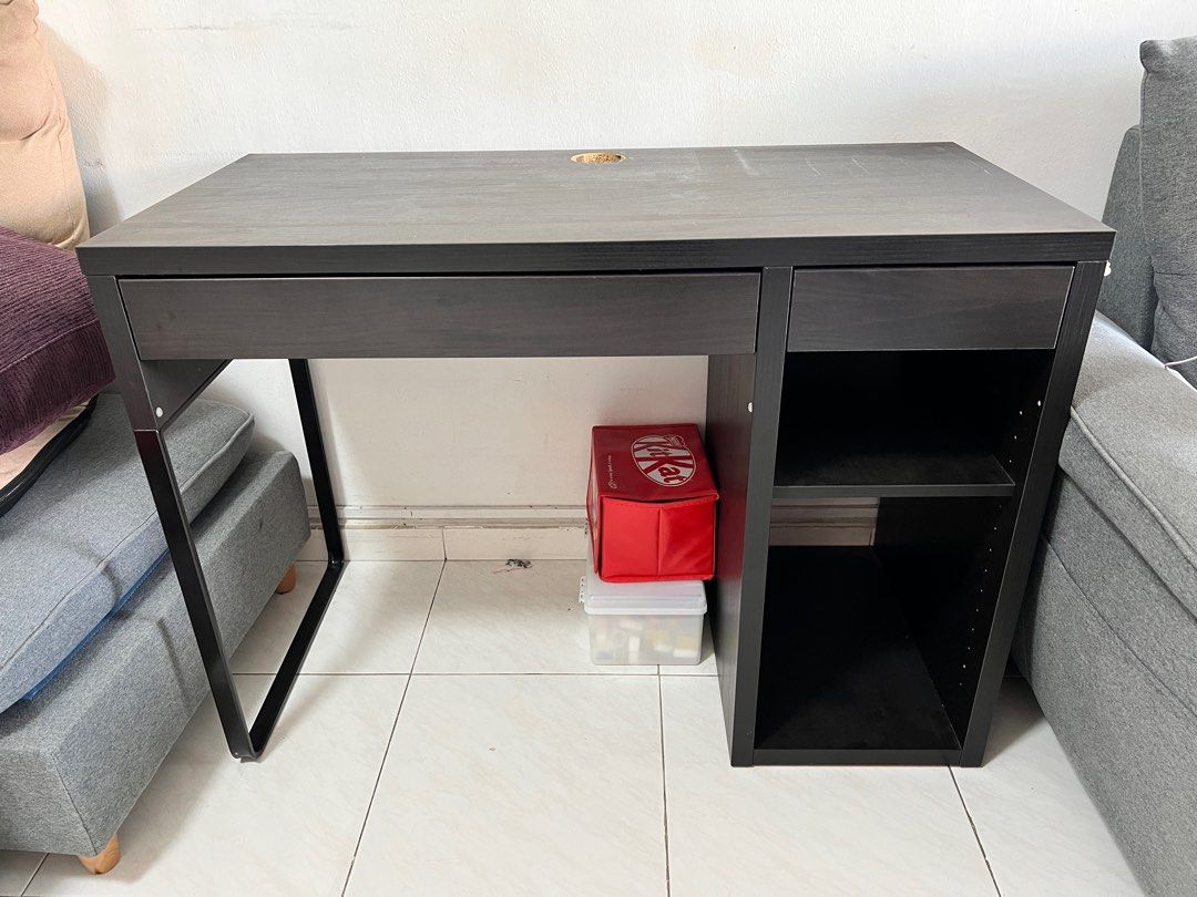 IKEA Study Table, Furniture & Home Living, Furniture, Tables & Sets on ...