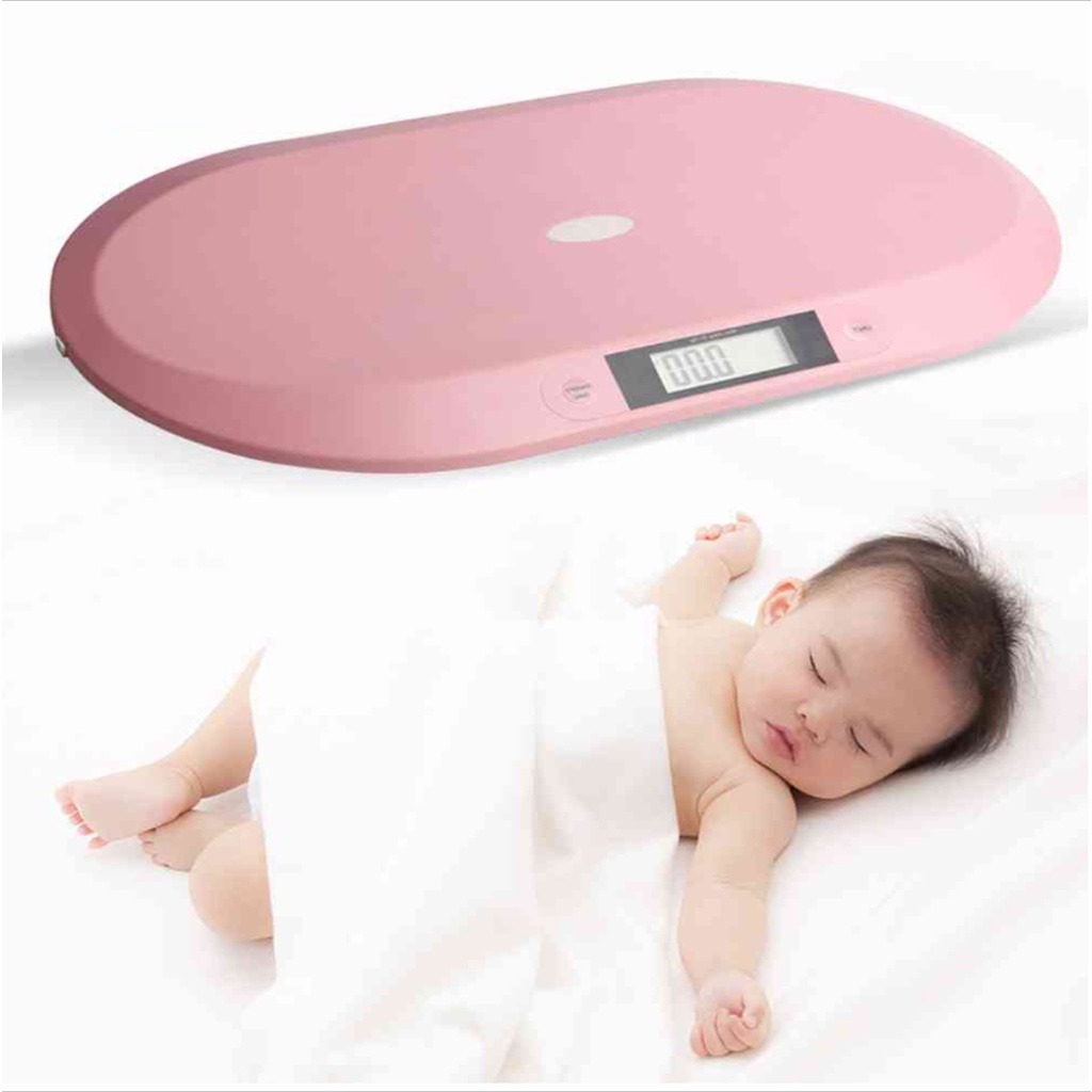Infant Baby and Pet Weighing Scale Pink Up to 20Kg Accurate LCD Screen ...