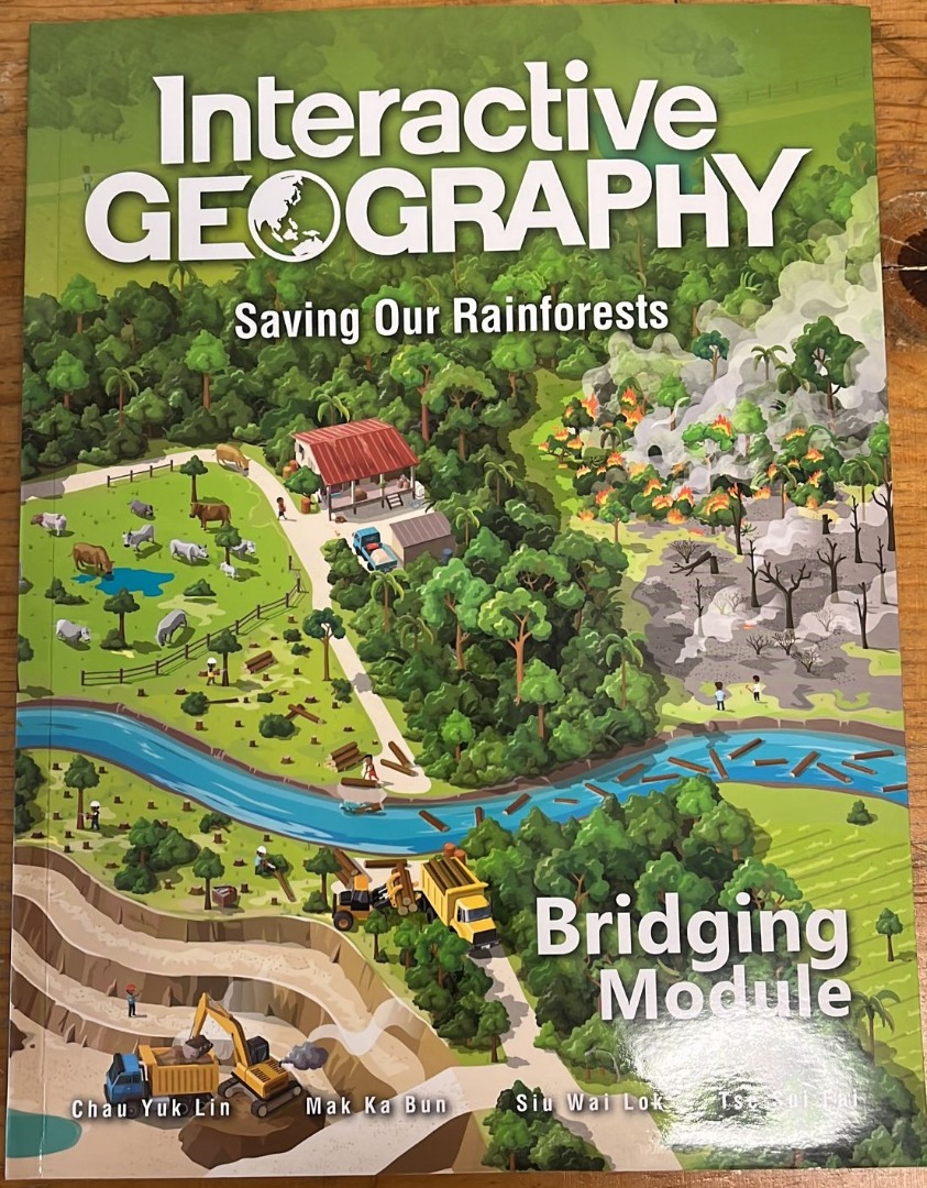 Interactive Geography Saving Our Rainforests, 興趣及遊戲, 書本 & 文具, 教科書 ...