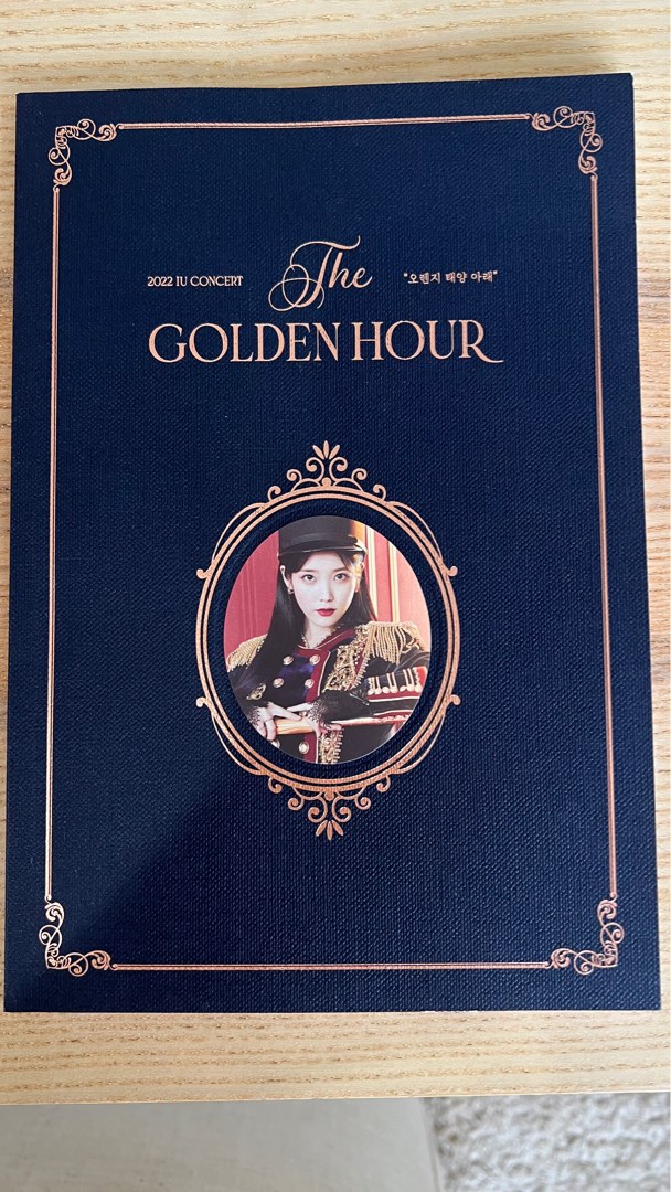 IU The Golden Hour Concert Photobook, Hobbies & Toys, Memorabilia ...