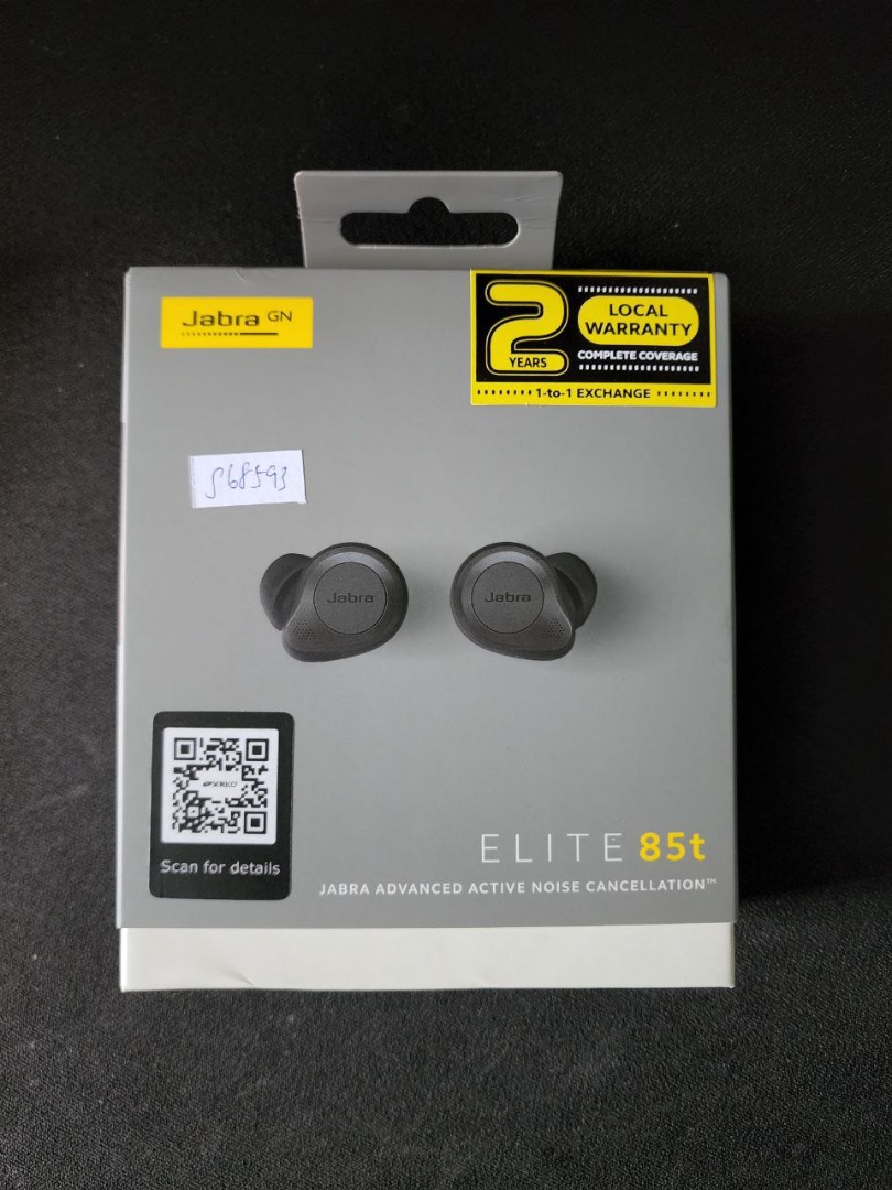Jabra Elite 85t (Titanium Black) | Jabra Advanced Active Noise ...