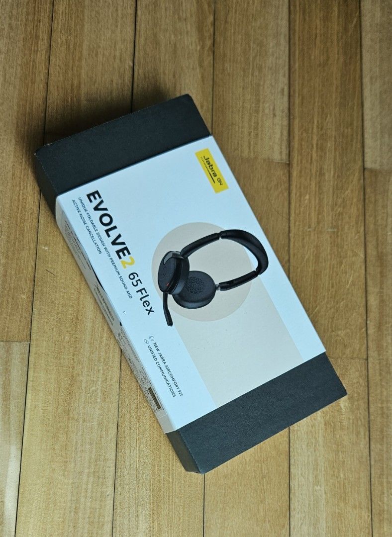 Jabra evolve2 65 flex, Audio, Headphones & Headsets on Carousell