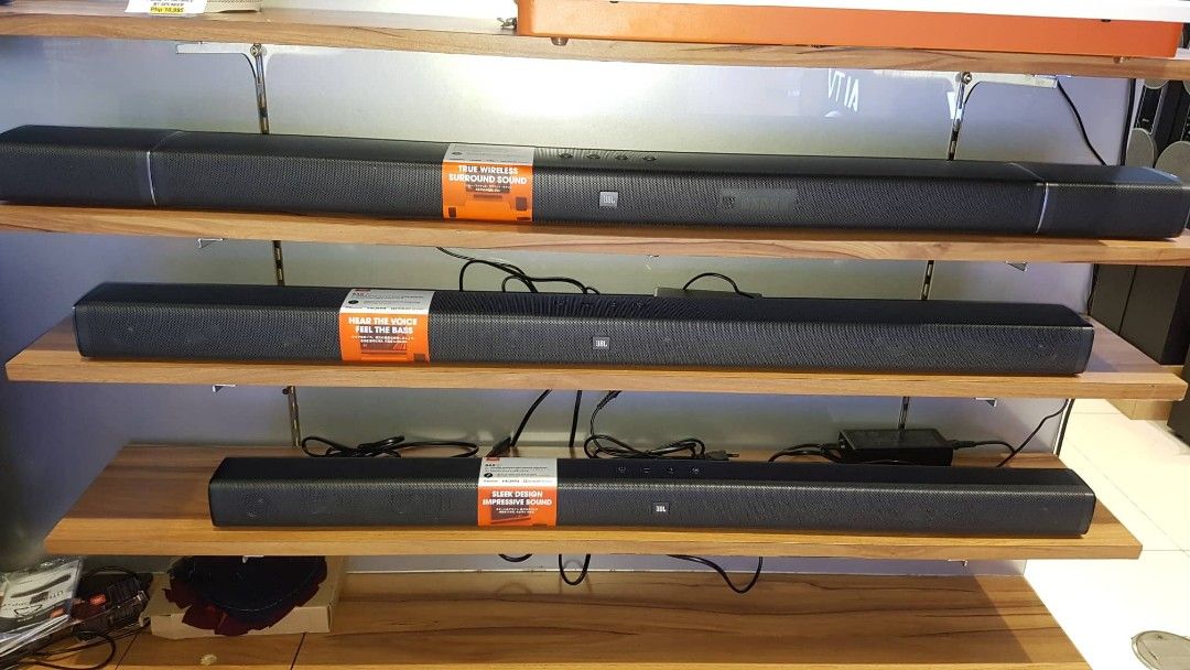 JBL SOUND BAR SPEAKER, BAR AND WOOFER (HARMAN KARDON), Audio, Soundbars ...