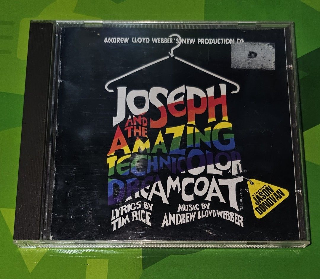 Joseph and the amazing technicolor dreamcoat - Jason Donovan - andrew ...