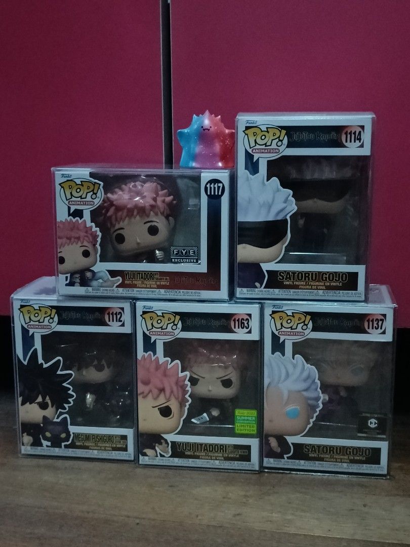 Jujutsu Kaisen Funko Pops, Hobbies & Toys, Toys & Games on Carousell