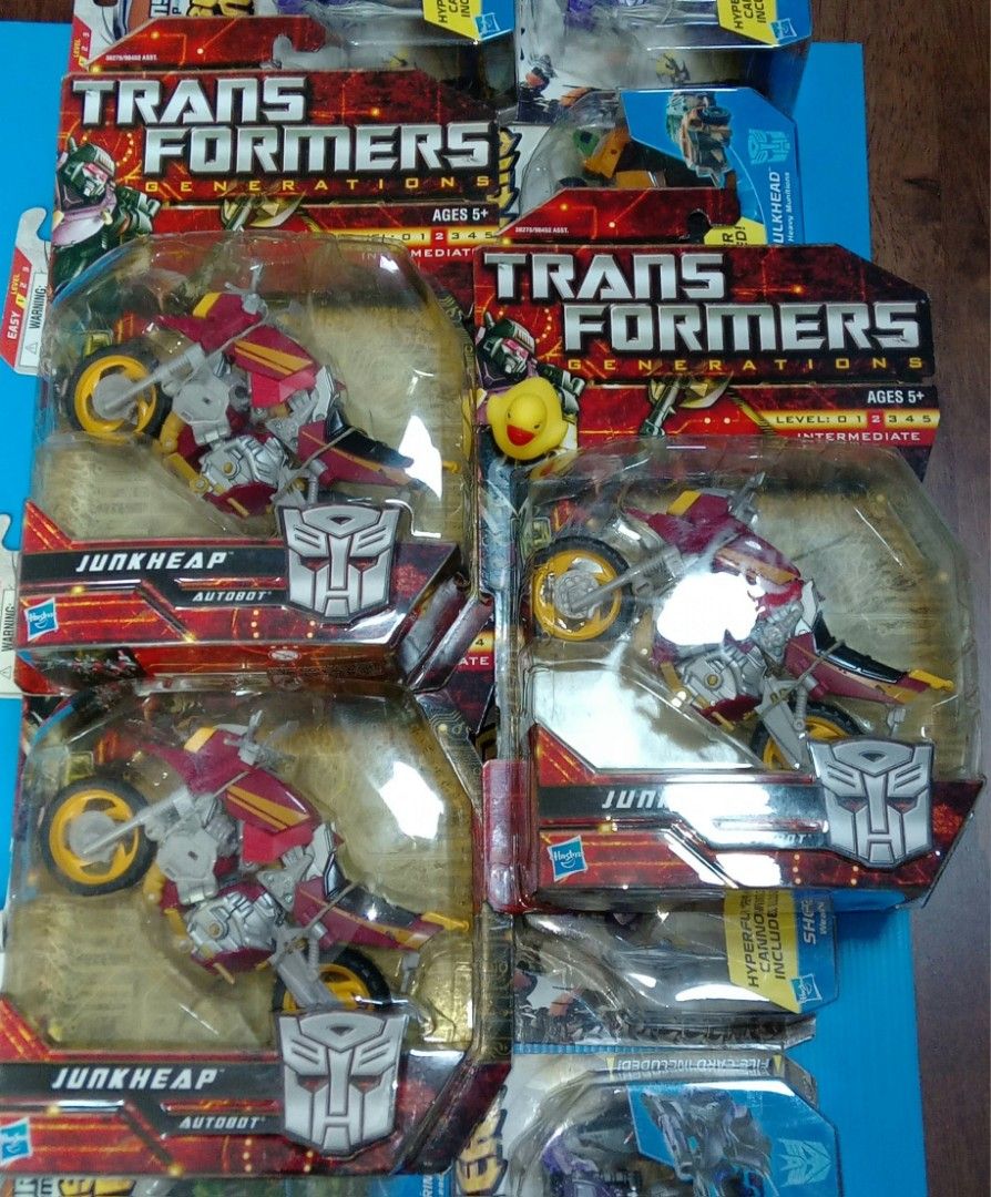 Junkheap Transformers Junkion Autobot Instant Army / Troop Builder [Set ...