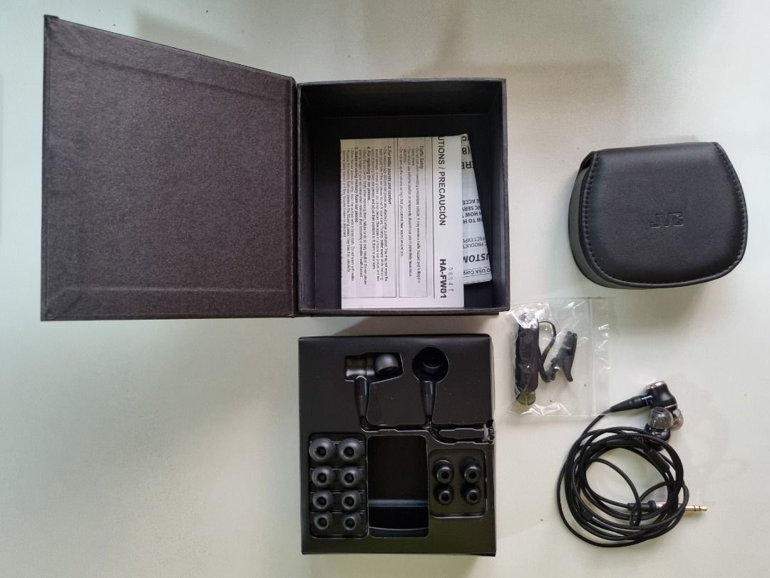 JVC HA-FW01 Wood Series IEM, Audio, Earphones on Carousell