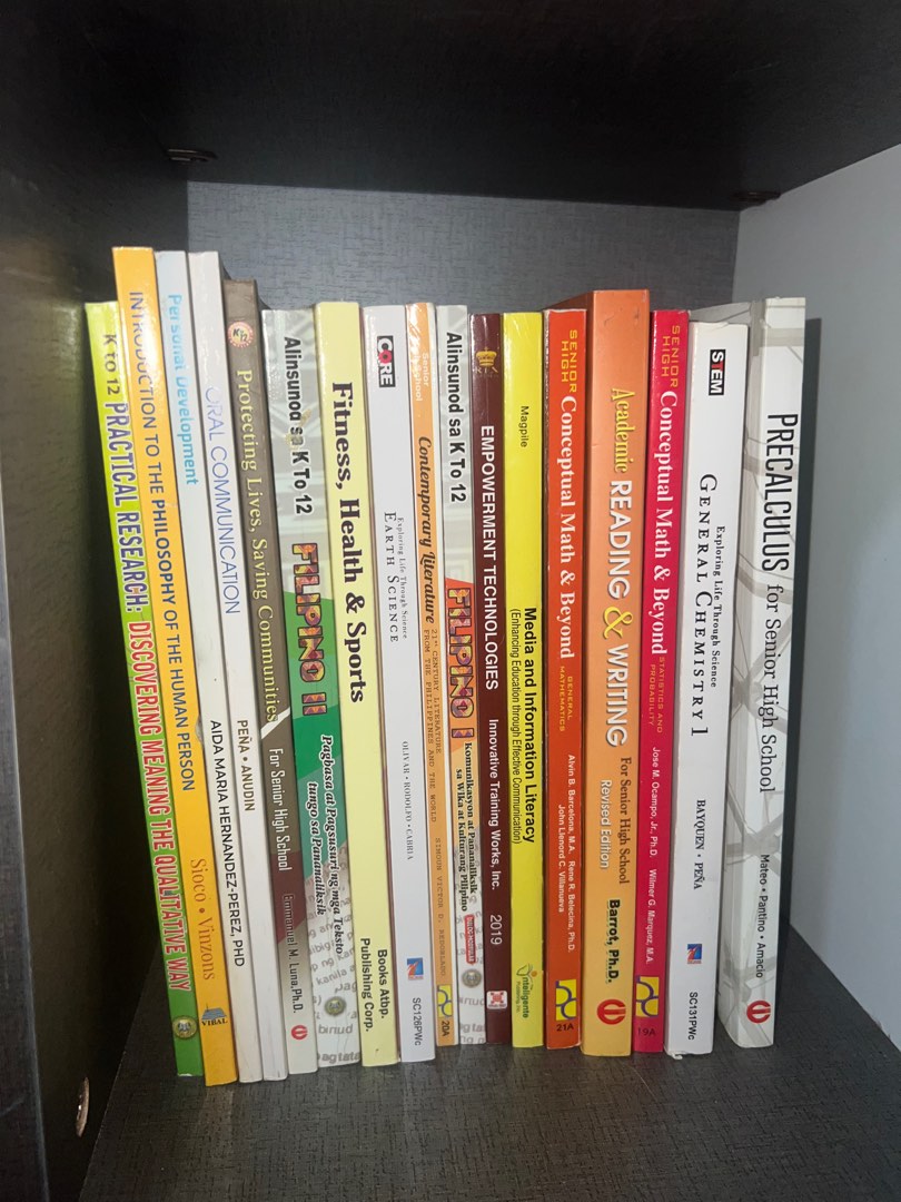 K-12 Senior High School Grade 11/12 Books Pt. 2| Check Description ...