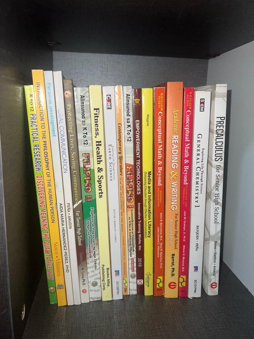 K-12 Senior High School Grade 11/12 Books Pt. 2| Check Description ...