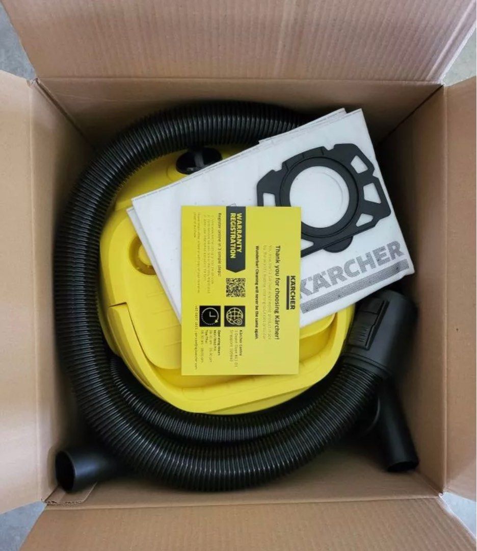 Karcher Vacum cleaner WD 2 Plus, TV & Home Appliances, Vacuum Cleaner ...