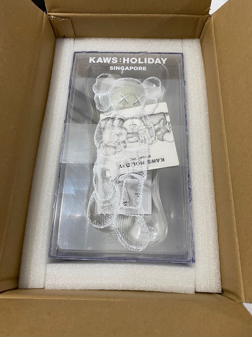 Kaws Singapore (silver), Hobbies & Toys, Toys & Games on Carousell