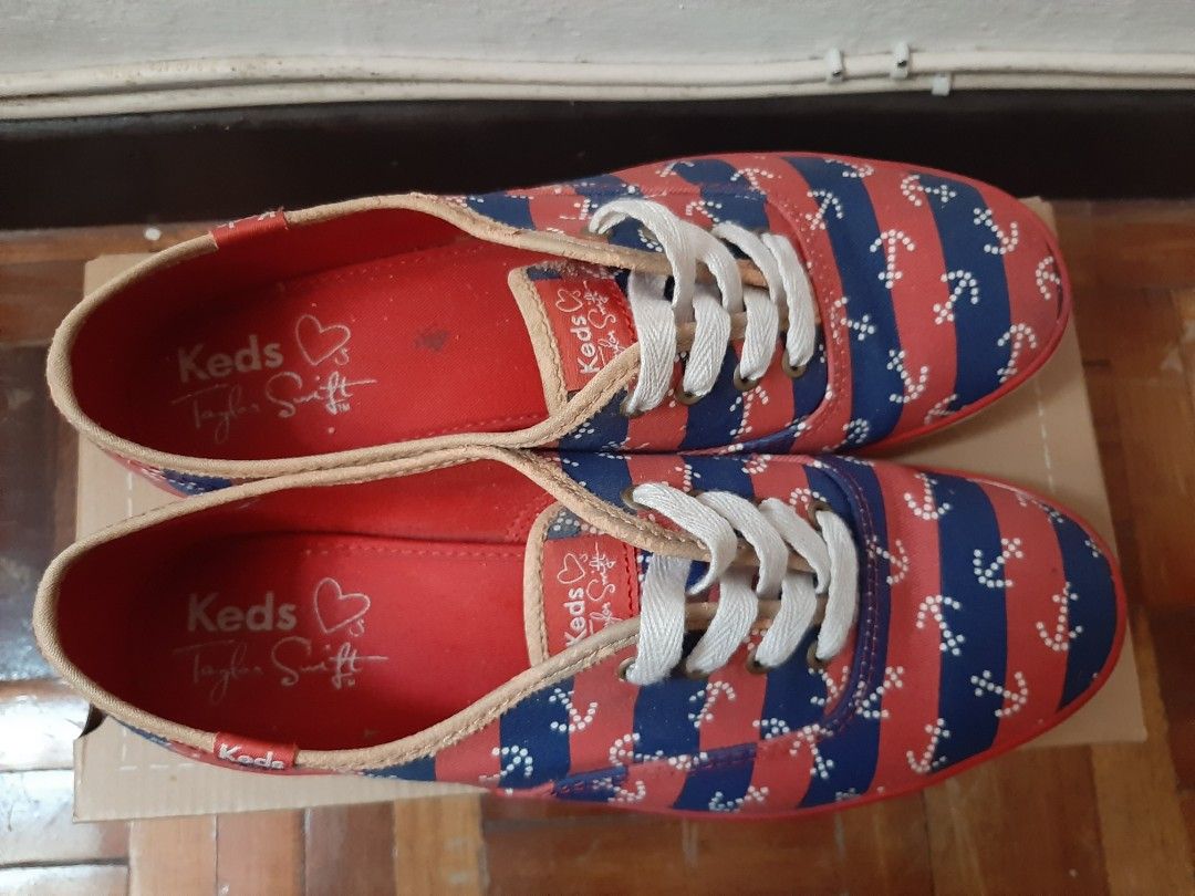 Keds x Taylor Swift edition, Women's Fashion, Footwear, Sneakers on ...