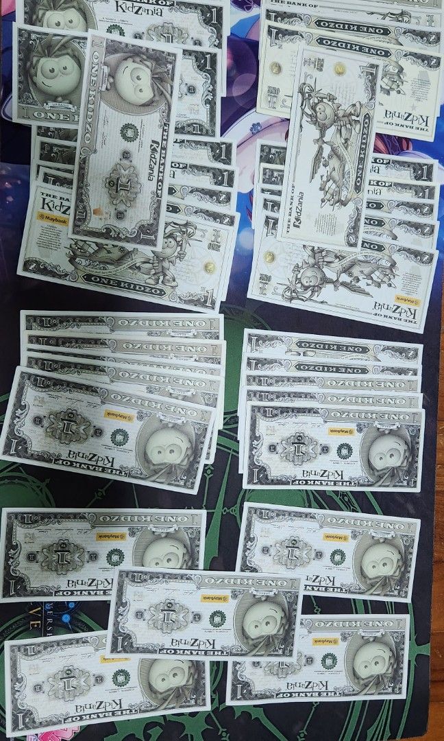 Kidzania money(kidzos), Hobbies & Toys, Memorabilia & Collectibles ...