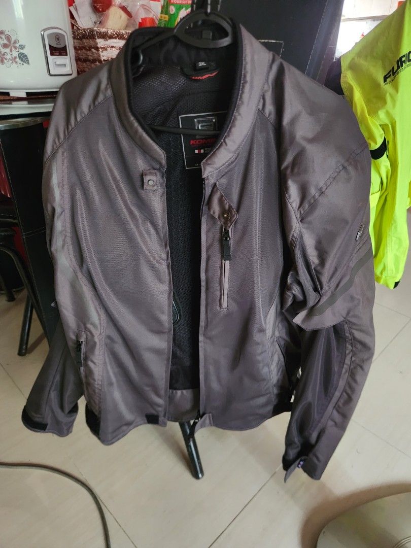 Komine Jacket Size 3XL, Motorcycles, Motorcycle Apparel on Carousell