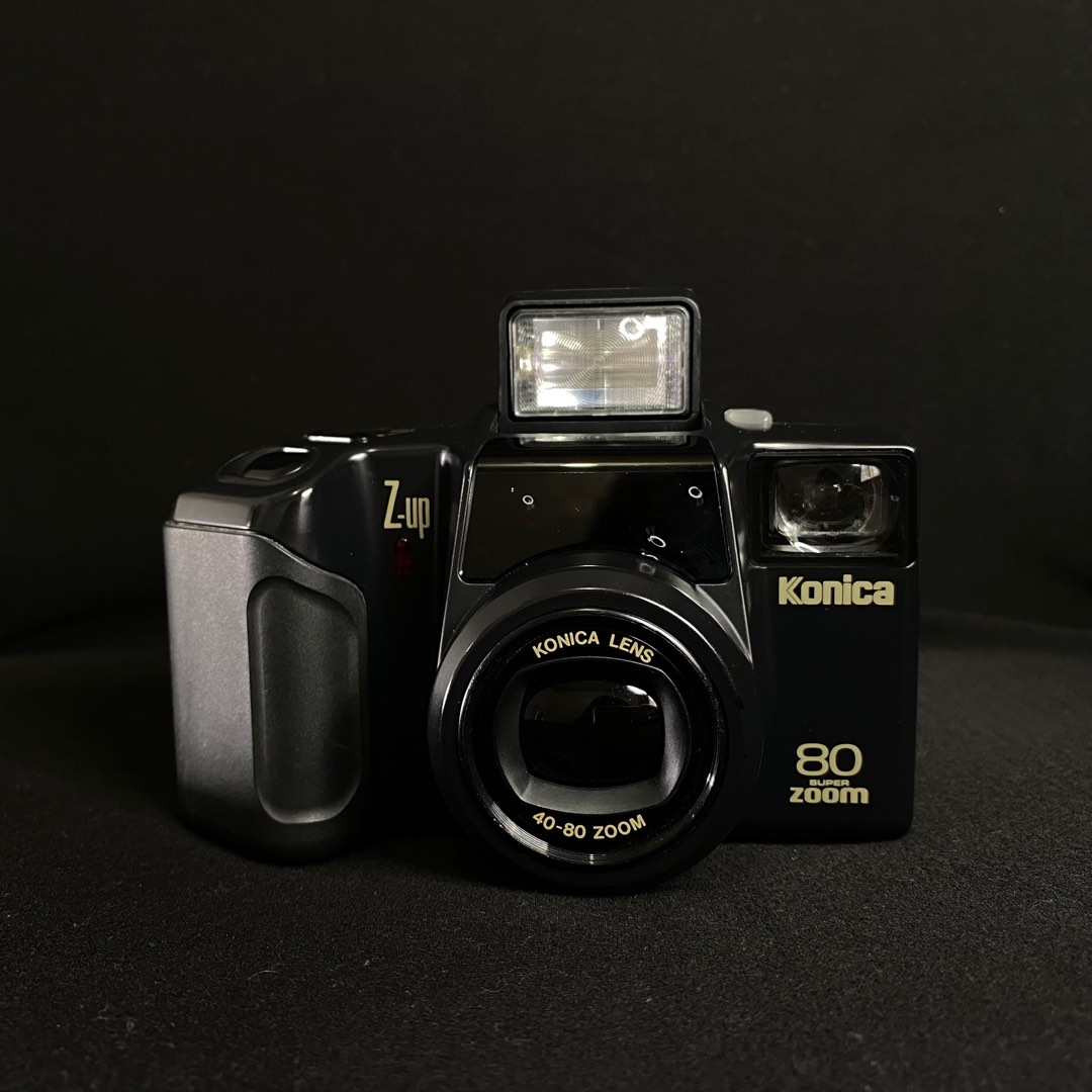 Konica Film Camera Z-up 80 Super Zoom 35mm, Photography, Cameras on ...