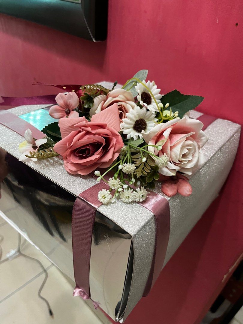 Kotak Hantaran Kahwin/ Kotak Hadiah, Hobbies & Toys, Stationery & Craft ...