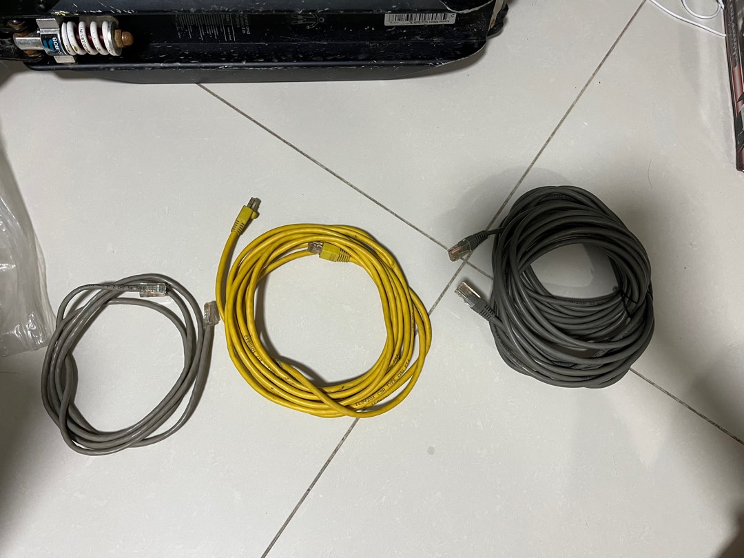 LAN cable, Computers & Tech, Parts & Accessories, Cables & Adaptors on ...