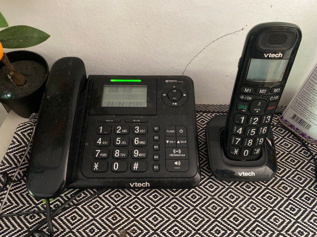 Landline phone set, TV & Home Appliances, Other Home Appliances on ...