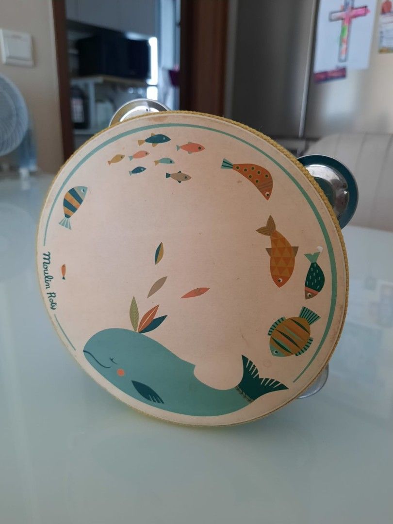 LE VOYAGE D’OLGA KIDS TAMBOURINE, Hobbies & Toys, Music & Media ...