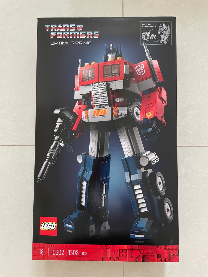 Lego 10302 Transformers Optimus Prime, Hobbies & Toys, Toys & Games on ...