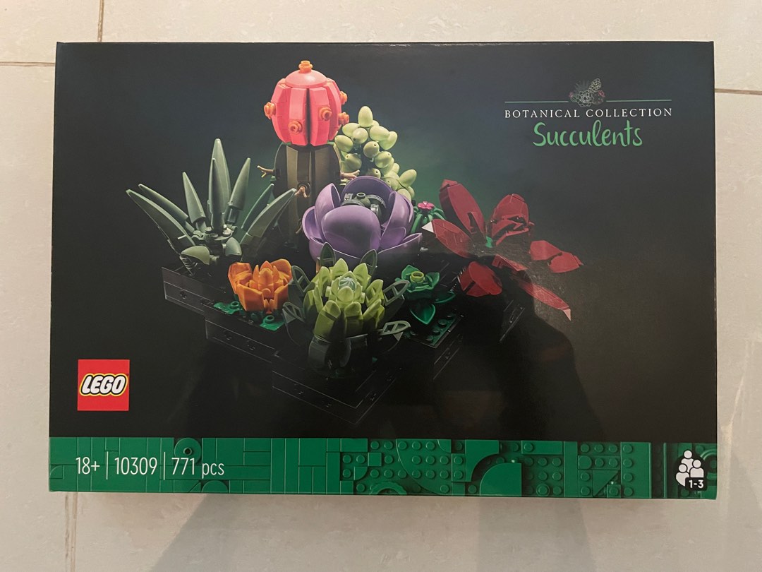 Lego 10309 Botanical Collection Succulents, Hobbies & Toys, Toys ...