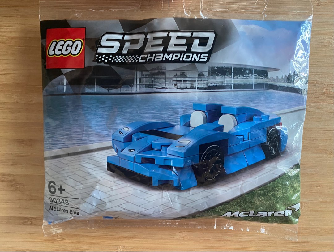 LEGO 30343 McLaren Elva (Speed Champions), 興趣及遊戲, 玩具 & 遊戲類 - Carousell