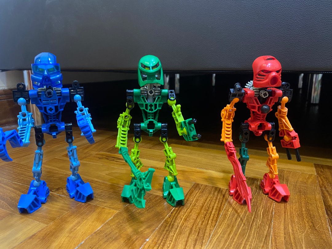 Lego Bionicle Toa Mata Bundle, Hobbies & Toys, Toys & Games on Carousell